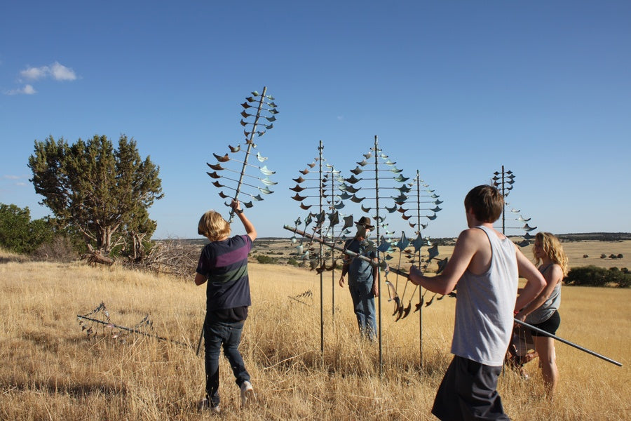 Wave | Kinetic Wind Dancing Art by Lyman Whitaker