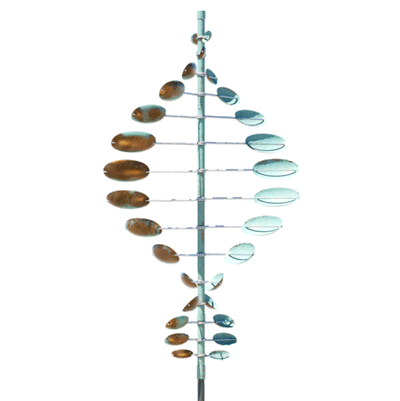Double Helix Horizontal | Outdoor Memorial Garden Art