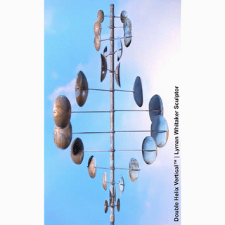 Double Helix Vertical | Outdoor Art Sculptures by Lyman Whitaker ...