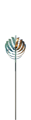 Nautilus | Wind Powered Sculptures by Lyman Whitaker