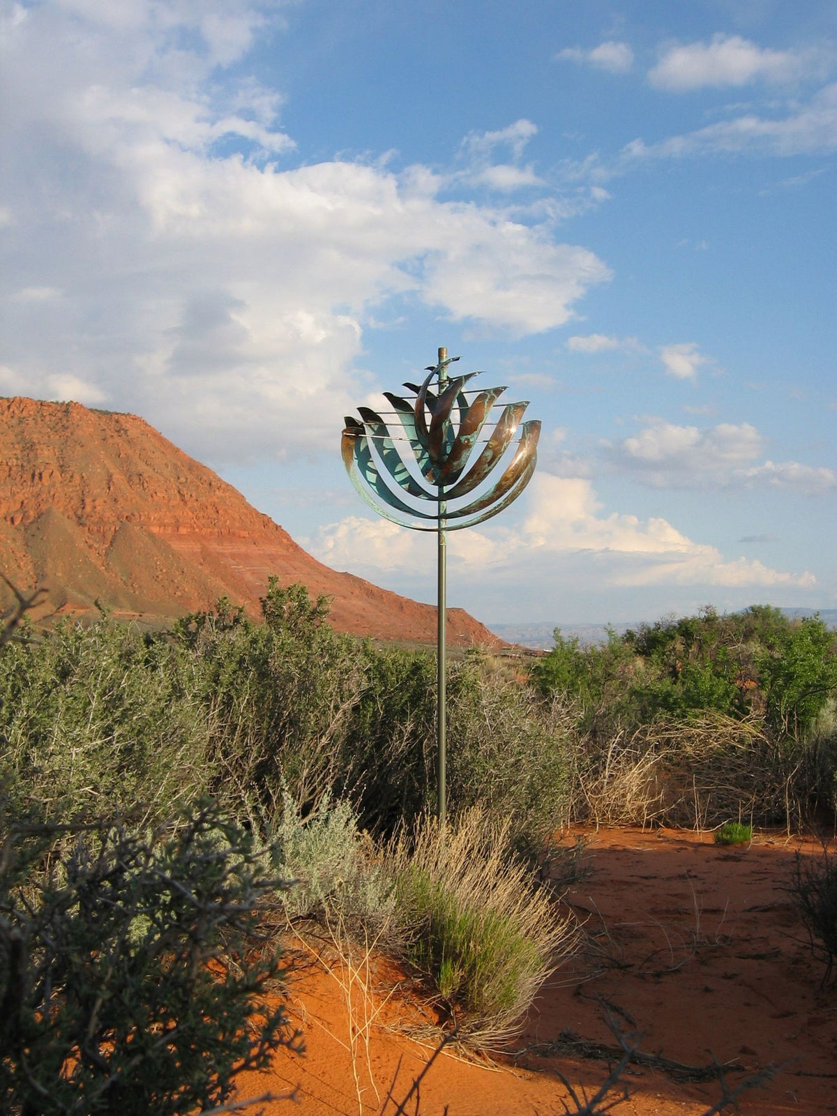 Nautilus | Wind Powered Sculptures by Lyman Whitaker