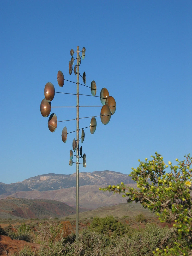 Double Helix Vertical Sculpture for Gardens