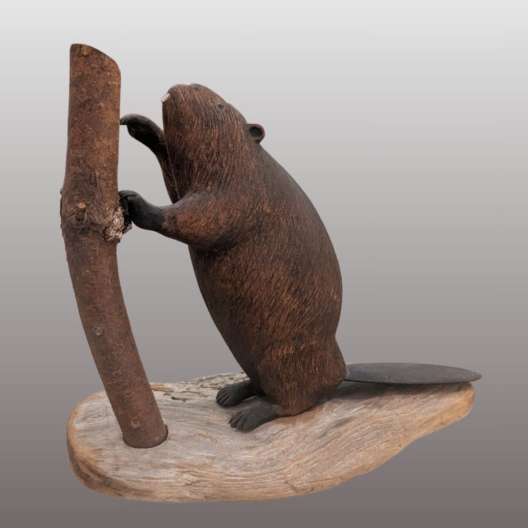 Beaver Carving – Steffich Fine Art