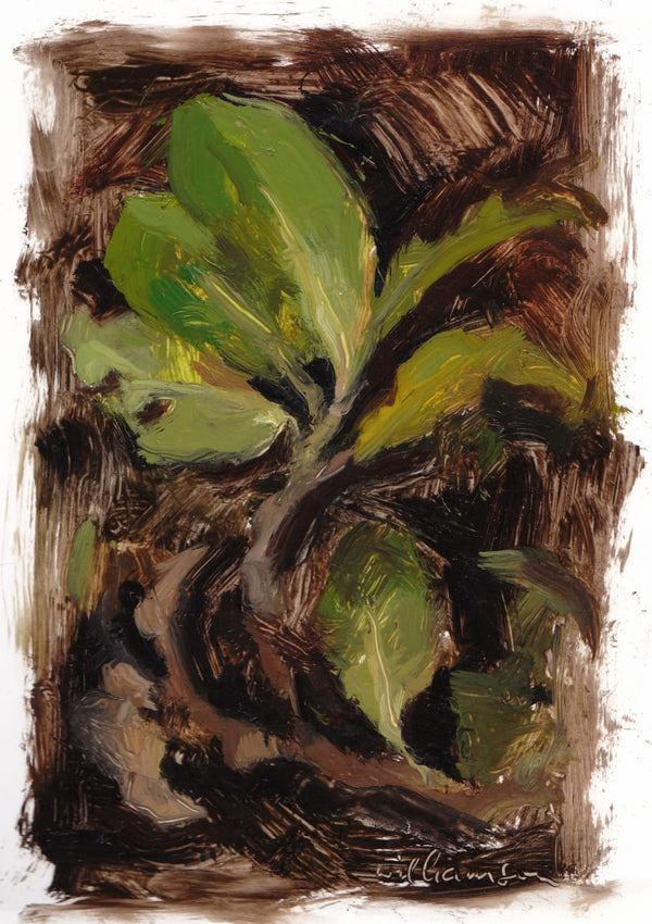 "Leaves 1" by Mel Williamson | Salt Spring Island